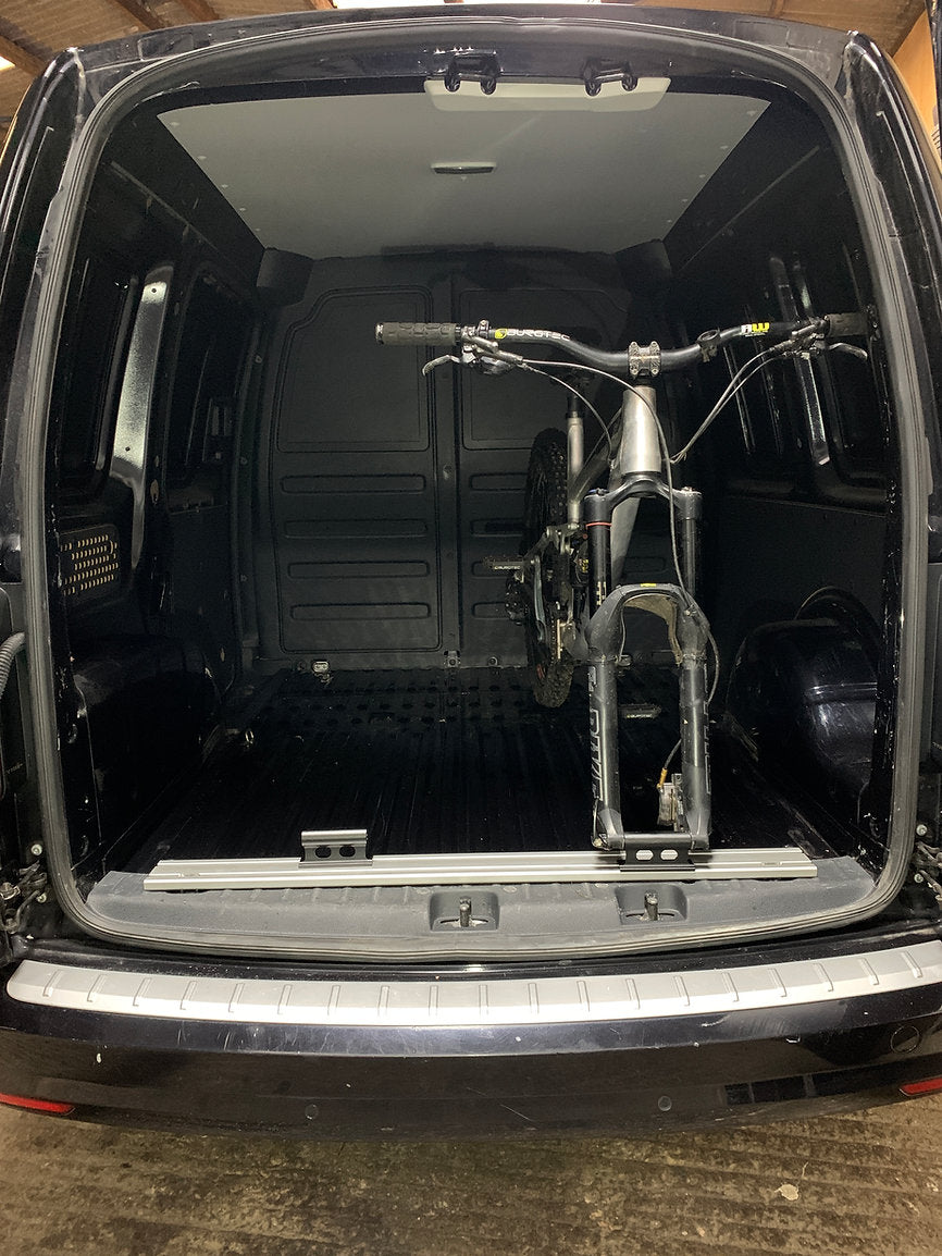 VW Caddy Bike Mount Rail – MTB Vans