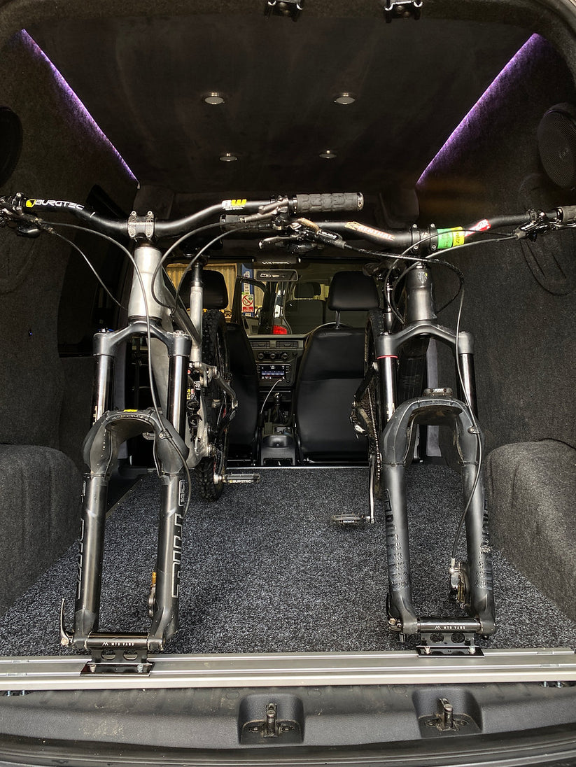 VW Caddy Bike Mount Rail Kit – MTB Vans